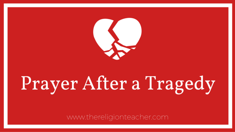 A Prayer Service for After a Tragedy