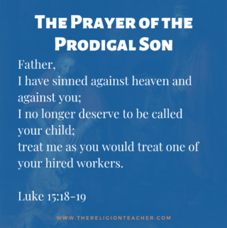 The Parable of the Prodigal Son Lesson Plan