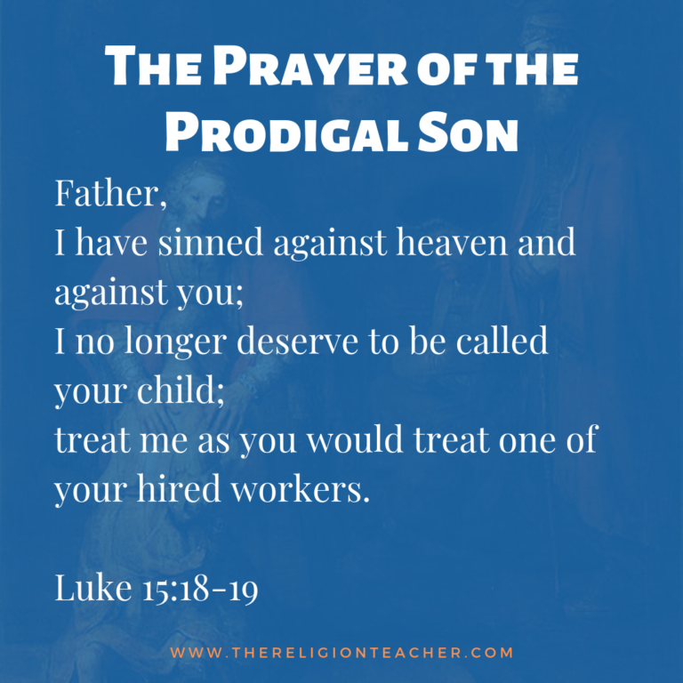 The Parable of the Prodigal Son Lesson Plan