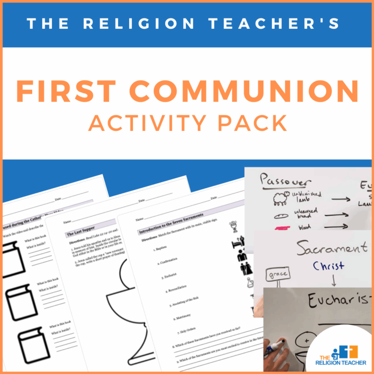 Seven Sacraments Lesson Plan | The Religion Teacher | Catholic ...